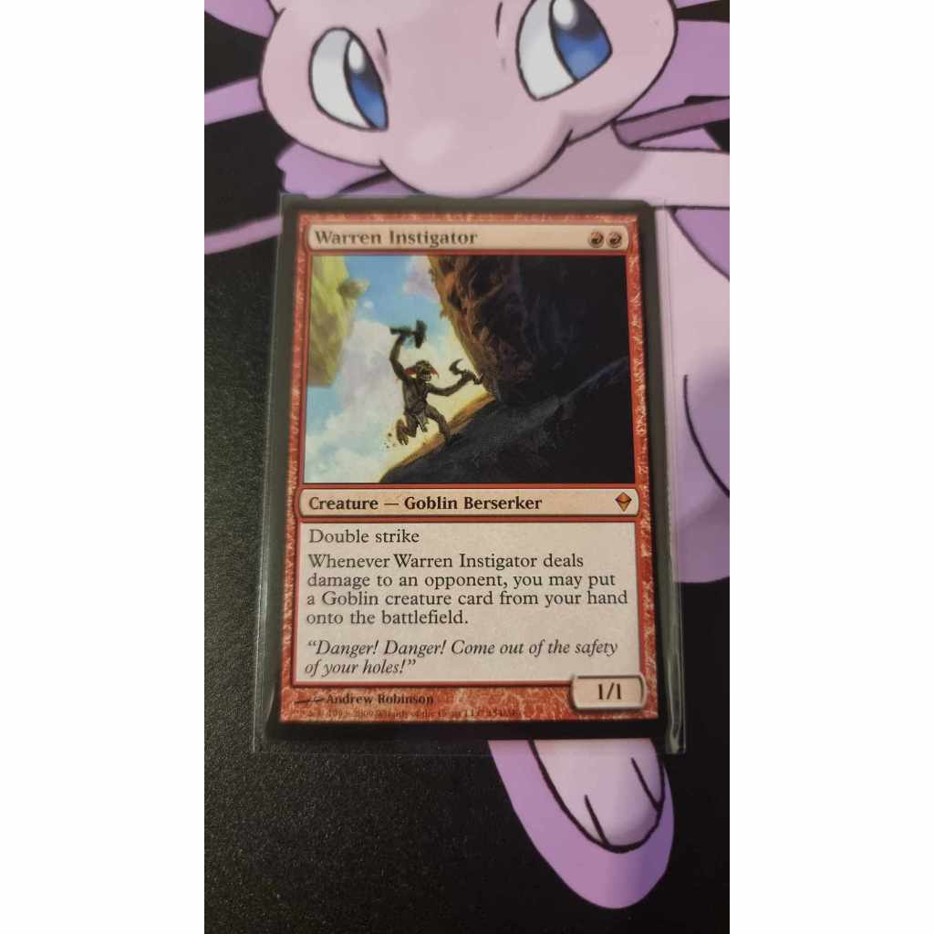 Warren Instigator การ์ด Magic The Gathering ของแท้ จากชุด Zendikar ...