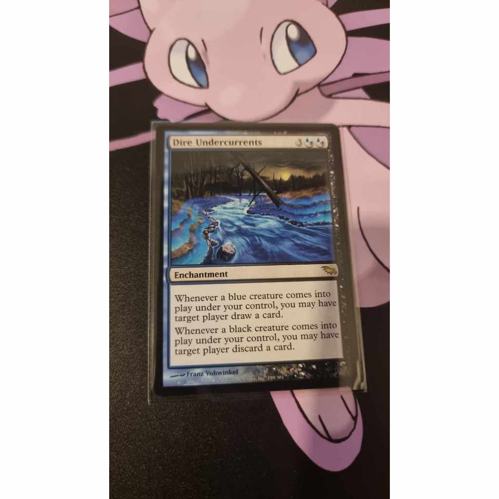 Dire Undercurrents การ์ด Magic The Gathering ของแท้ จากชุด Shadowmoor ...