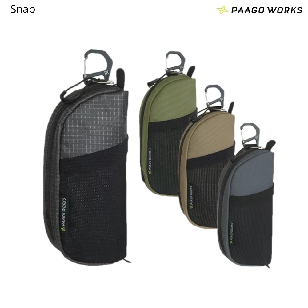 Paago Works Snap กระเป๋าใส่อุปกรณ์สำหรับติดเสริมบนสายสะพายเป้ ติดง่ายด้วยเวลโคร หยิบใช้ของได้ ...