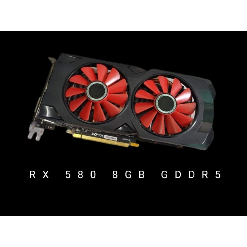 XFX RX 580 8GB GDDR5 สภาพสวย | Shopee Thailand