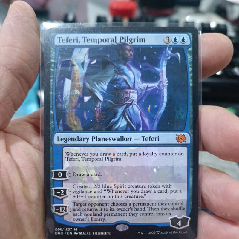 Teferi, Temporal Pilgrim MTG Single Card | Shopee Thailand