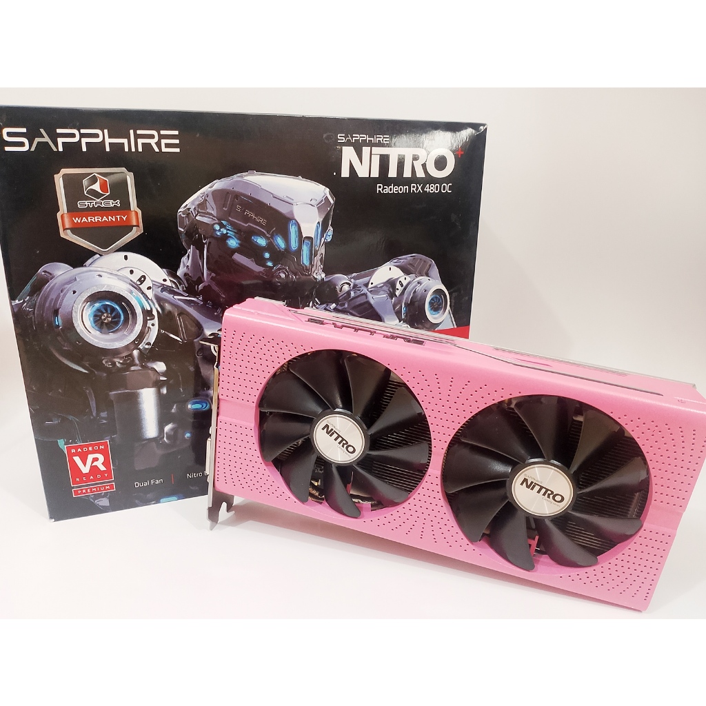การ์ดจอ Sapphire RX 480 4GB Nitro | Shopee Thailand