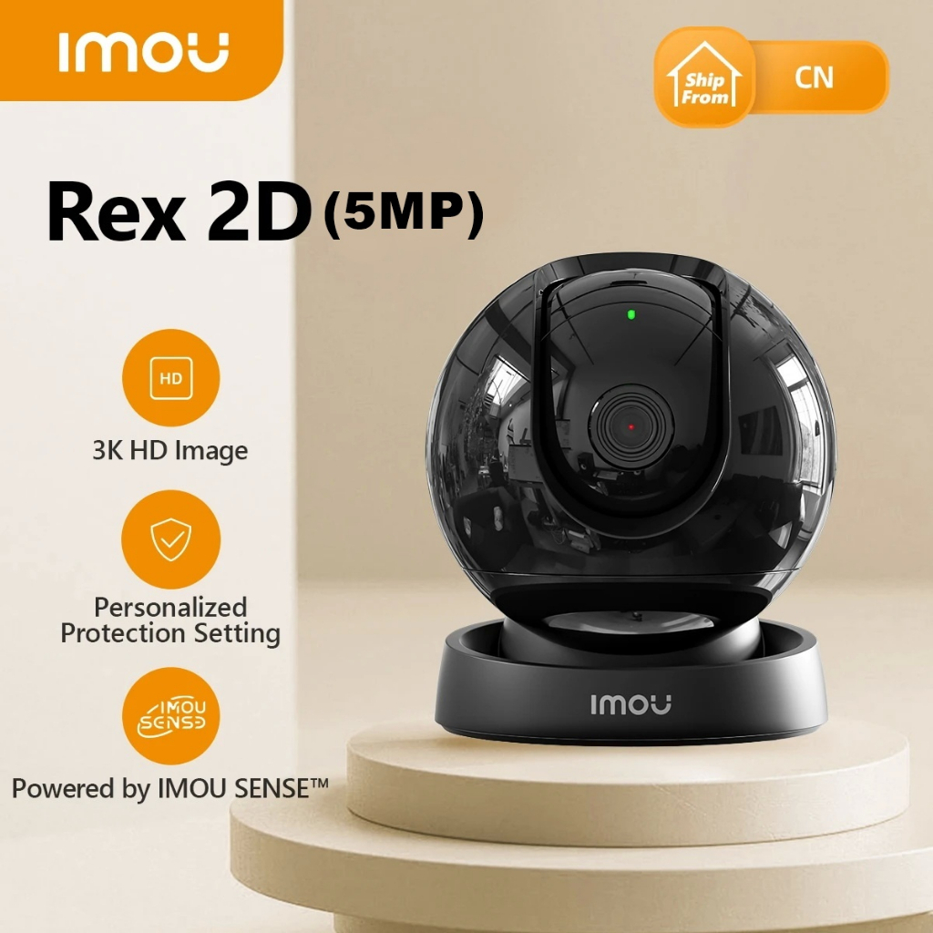 ⚡️กล้องวงจรปิดไร้สาย⚡️Dahua IMOU REX 2D 3MP/5MP Wi-Fi Camera ครอบคลุม ...
