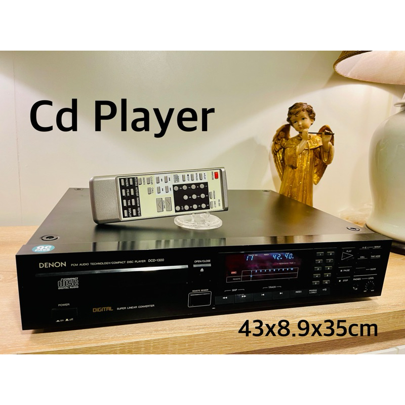 CD-01-130224 DENON DCD-1300 เครื่องเล่นซีดีมือสองจากประเทศญี่ปุ่น แถมหม้อแปลงและรีโมท | Shopee ...