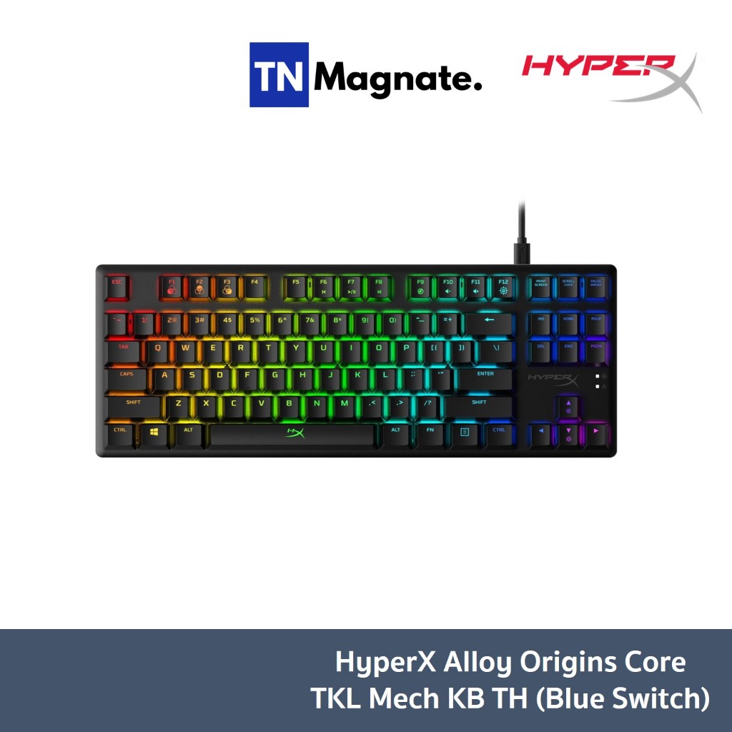 [คีย์บอร์ด] HyperX Alloy Origins Core TKL Mech KB TH (4P5P2AH-AKL ...