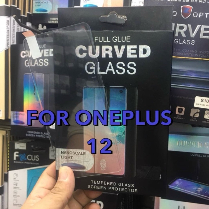 ฟิล์มกระจกเต็มจอ UV รุ่น ONE+12 (กาว UV ) พร้อมอุปกรณ์ติดตั้งสแกนนิ้ว ...