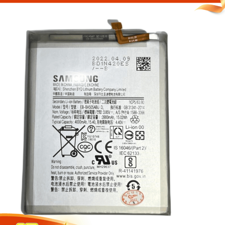 แบตเตอรี่ samsung galaxy A30/A305 EB-BA505ABN Battery Samsung A20/A30 ...