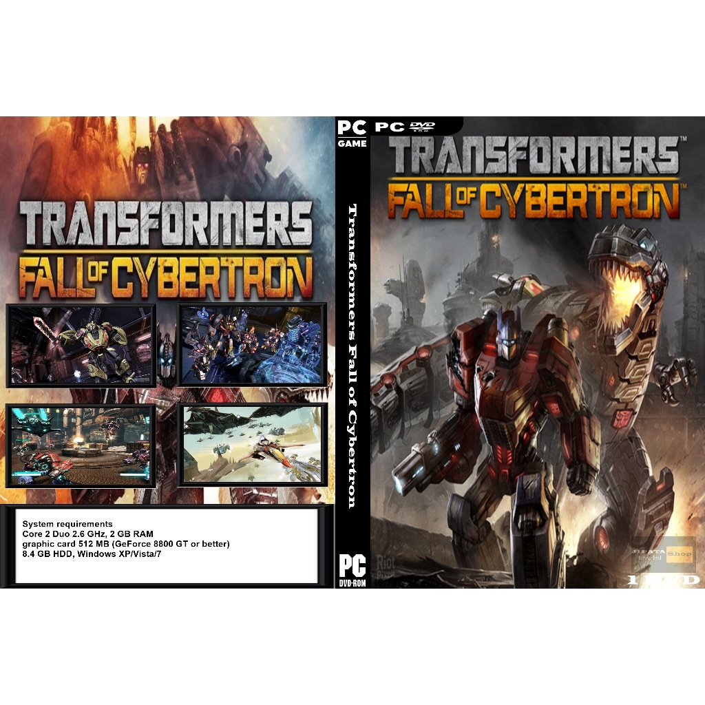 แผ่น Game PC Transformers Fall of Cybertron (1DVD) | Shopee Thailand