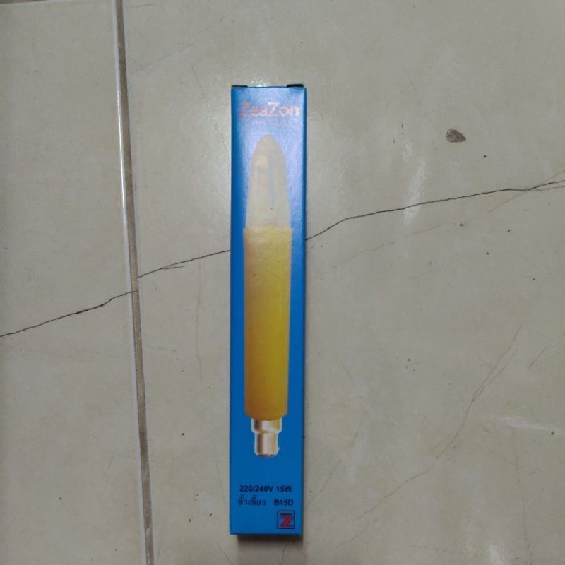 หลอดเทียน หลอดไฟศาลเจ้า JUPITER 15W 220-230V ขั้ว B15 | Shopee Thailand