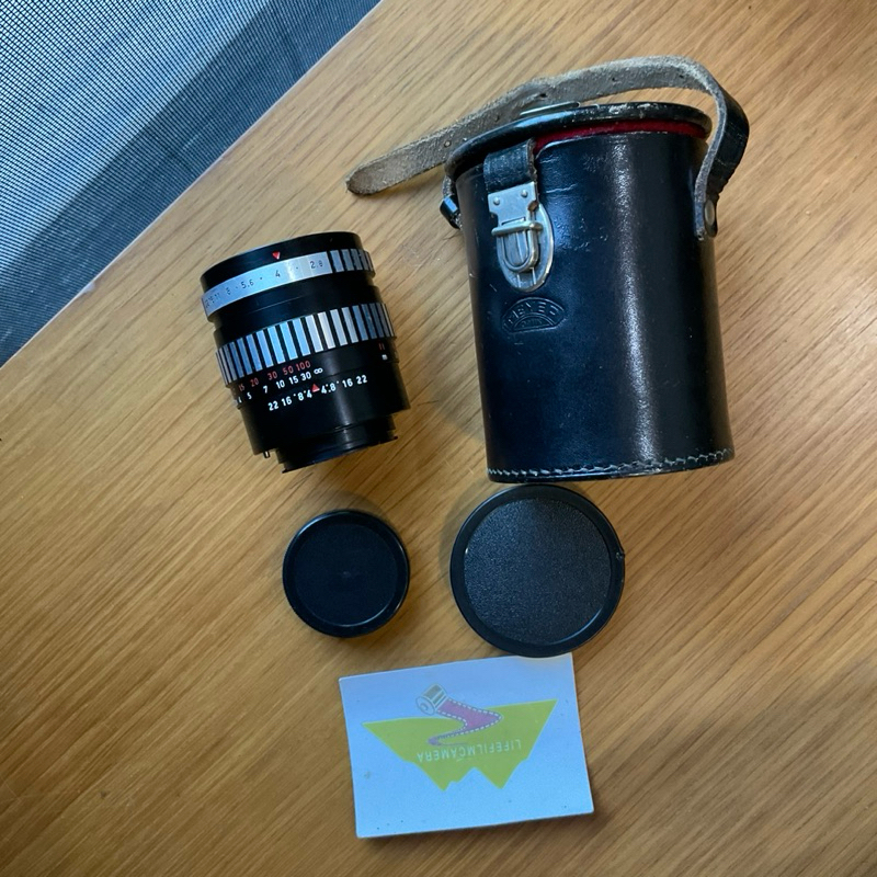 เลนส์มือหมุน Meyer Optik Gorlitz Orestor 100 mm f2.8 Zebra -14 blade ...