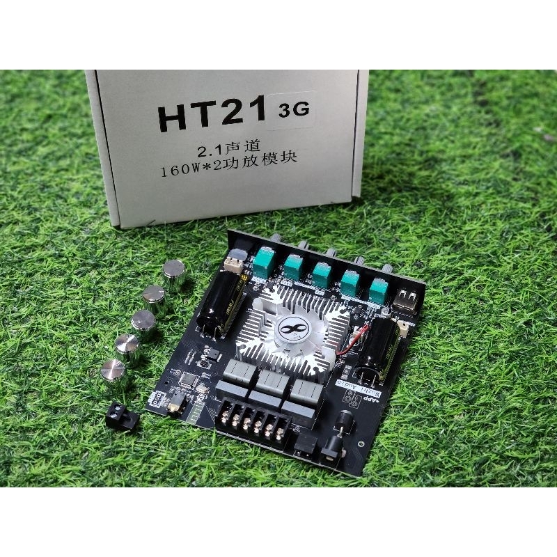 ZK-HT21 3G +APP **ของแท้** 2.1ch 160w+160w+220w แอมป์จิ๋ว dc 15-36v ...