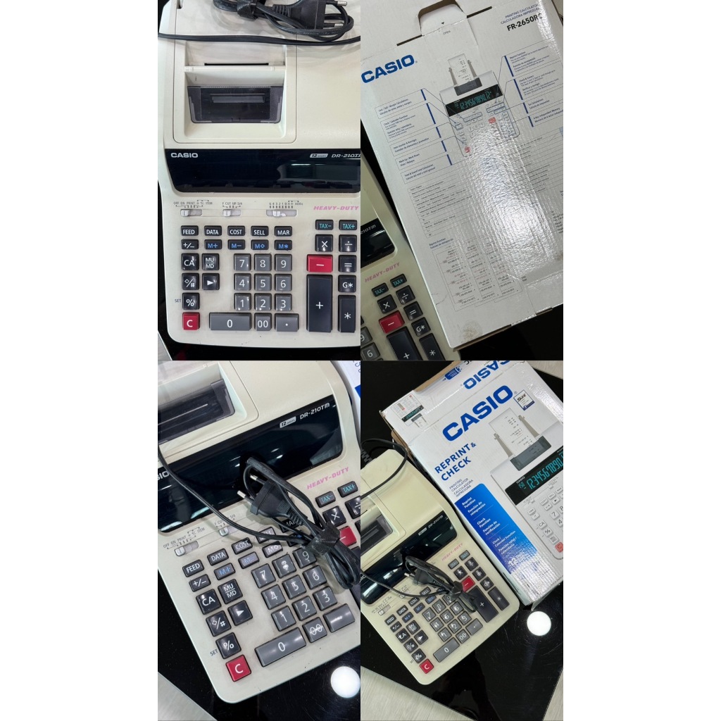 เครื่องคิดเลข Casio FR-2650RC | Shopee Thailand