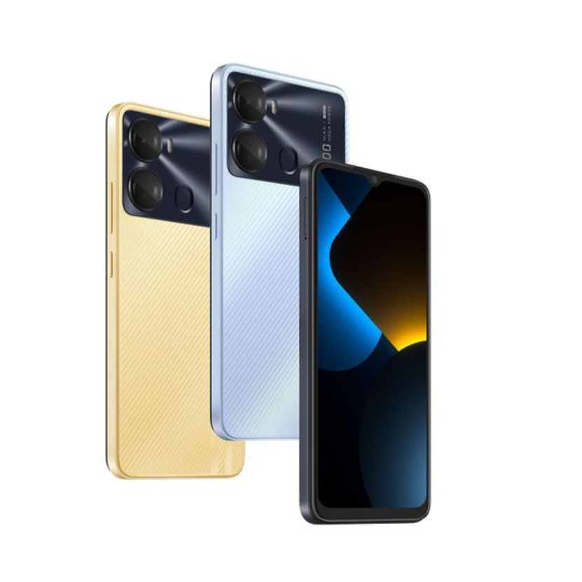 itel P40 4+128GB จอ 6.6นิ้ว HD+ กล้อง13MP โหมด AI Triple Cameraแบต ...