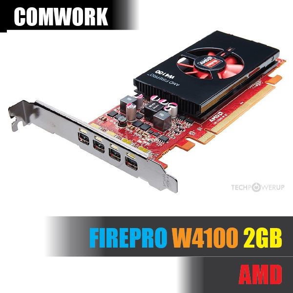 การ์ดจอ AMD FIREPRO W4100 2GB GRAPHIC CARD GPU WORKSTATION SERVER ...