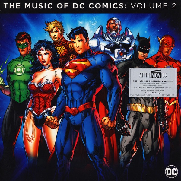 แผ่นเสียง LP The Music Of DC Comics: Volume 2 / 2016 press ( รันนัม ...