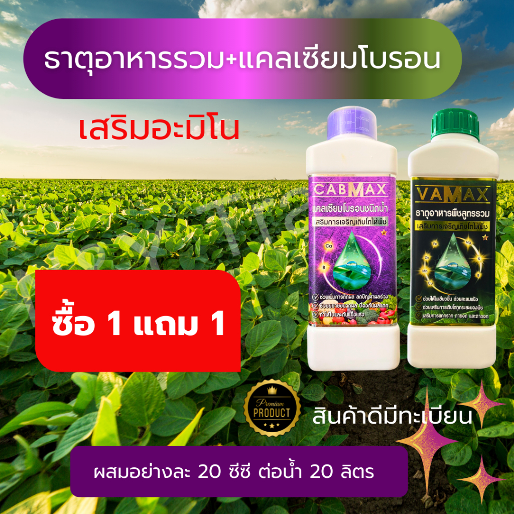 1 แถม 1 cabmax+vamax เลือกแถมได้ตามต้องการ ติดดก จบในชุดเดียว แคลเซียม ...