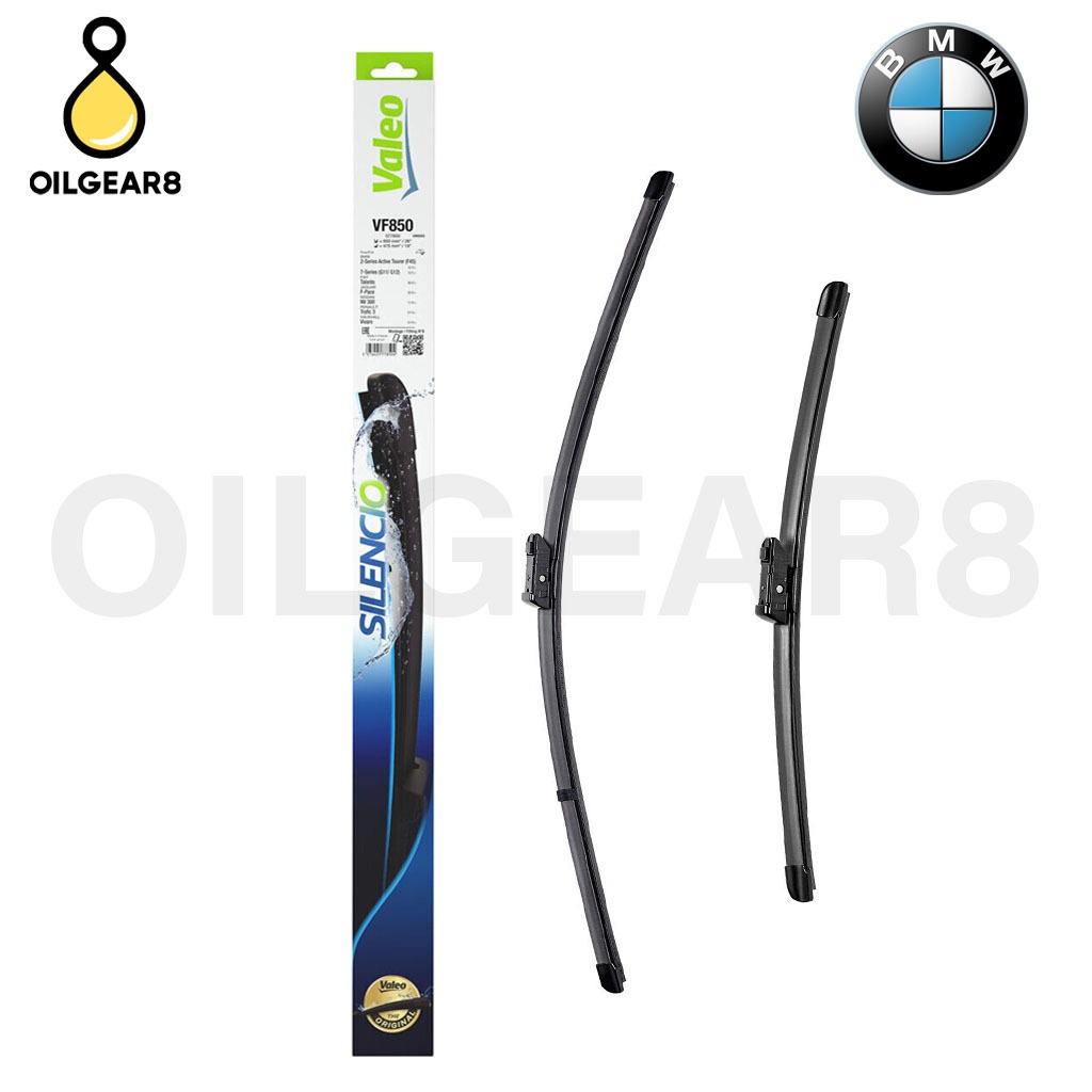 BMW ใบปัดน้ำฝน VALEO VF850 / 577850 รุ่น G30 G31 G11 G12 F45 F46 ขนาด ...