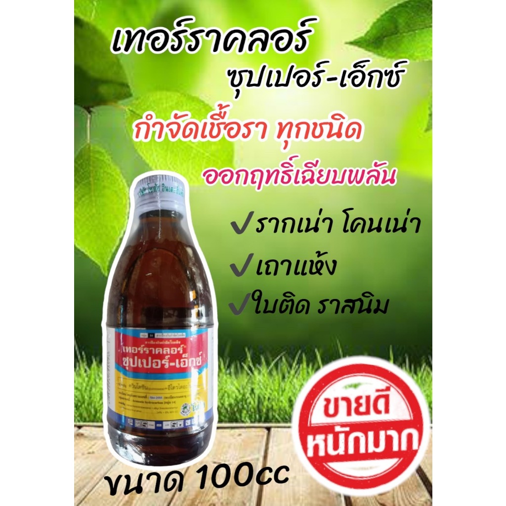 เทอร์ราคลอ (Terraclor) เป็นสารกำจัดโรคพืชที่เกิดจากเชื้อราได้อย่าง ...