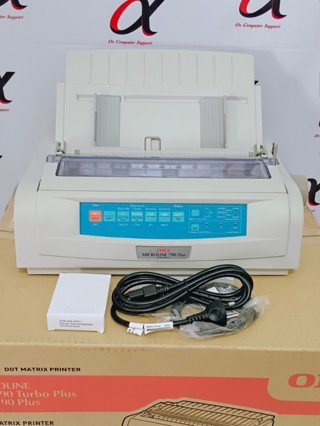 เครื่องปริ้นลายสัก เครื่องปริ้นกระดาษต่อเนื่อง ปริ้นใบเสร็จ 5 ชั้น OKI ...