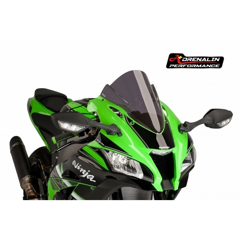 ชิวหน้า puig สำหรับ zx10 zx10-r 2016 - 2022 สี dark smoke ทรง Racing ...