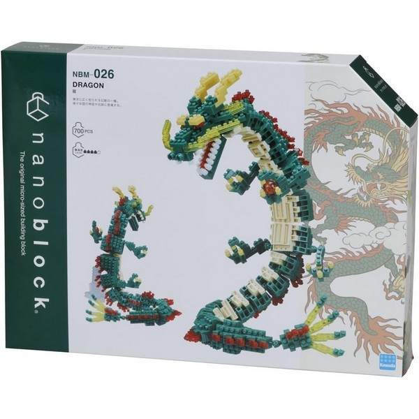Kawada nanoblock NBM-026 Dragon 4972825215234 (นาโนบล็อค) | Shopee Thailand