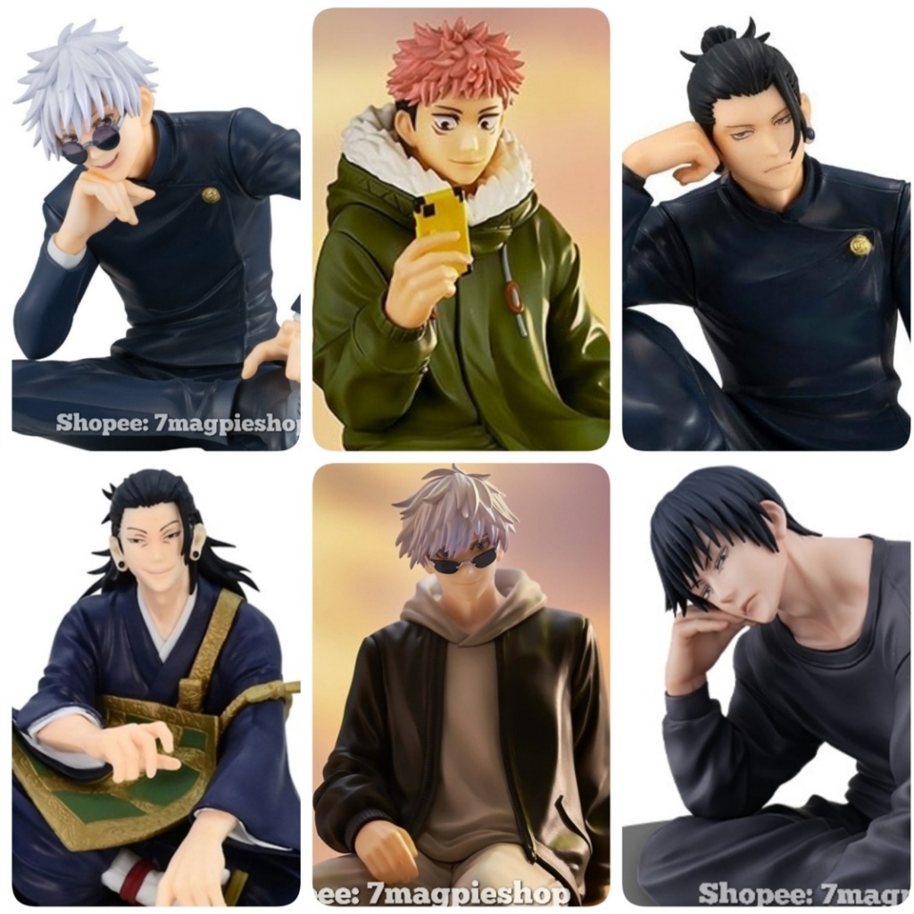 🔥 Lot JP🇯🇵 FuRyu ฟิกเกอร์แท้ Jujutsu Kaisen Toji Yuji Gojo Satoru ...