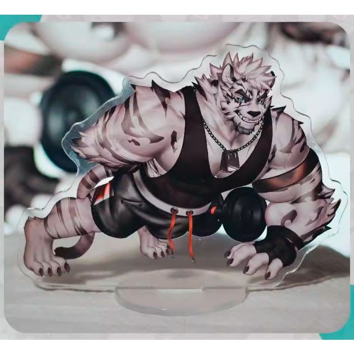 (สินค้ามือหนึ่ง) โมเดลตั้งโต็ะลายการ์ตูน ประเภท Kemono / Furry ...