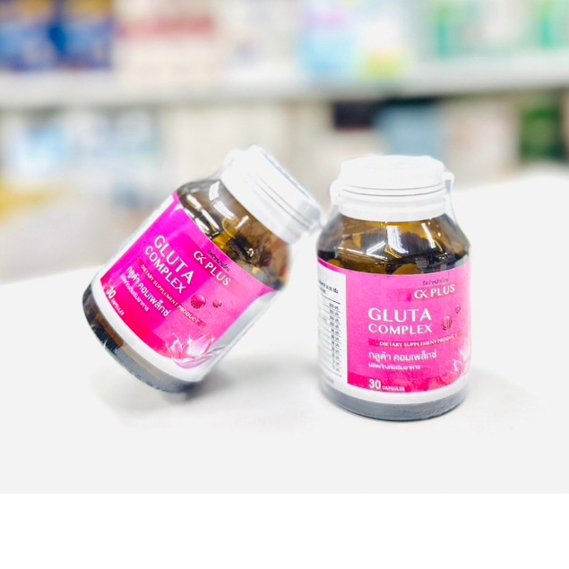 GK PLUS GLUTA COMPLEX 30 CAPSULES กลูต้าเหมาะสำหรับผู้ที่ต้องการดูแลผิว ...