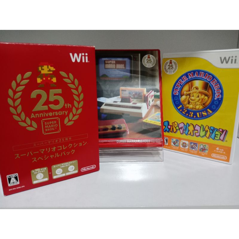 แผ่นเกมส์ Wii - Super Mario Collection Special Pack Nintendo Wii 25th ...