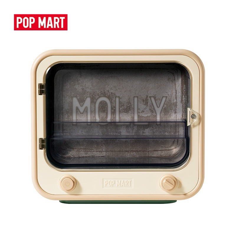 POPMART กล่องมีไฟ TV รุ่นใหม่ container Dimoo Molly กล่แองโมเดล ตู้โชว์ ...