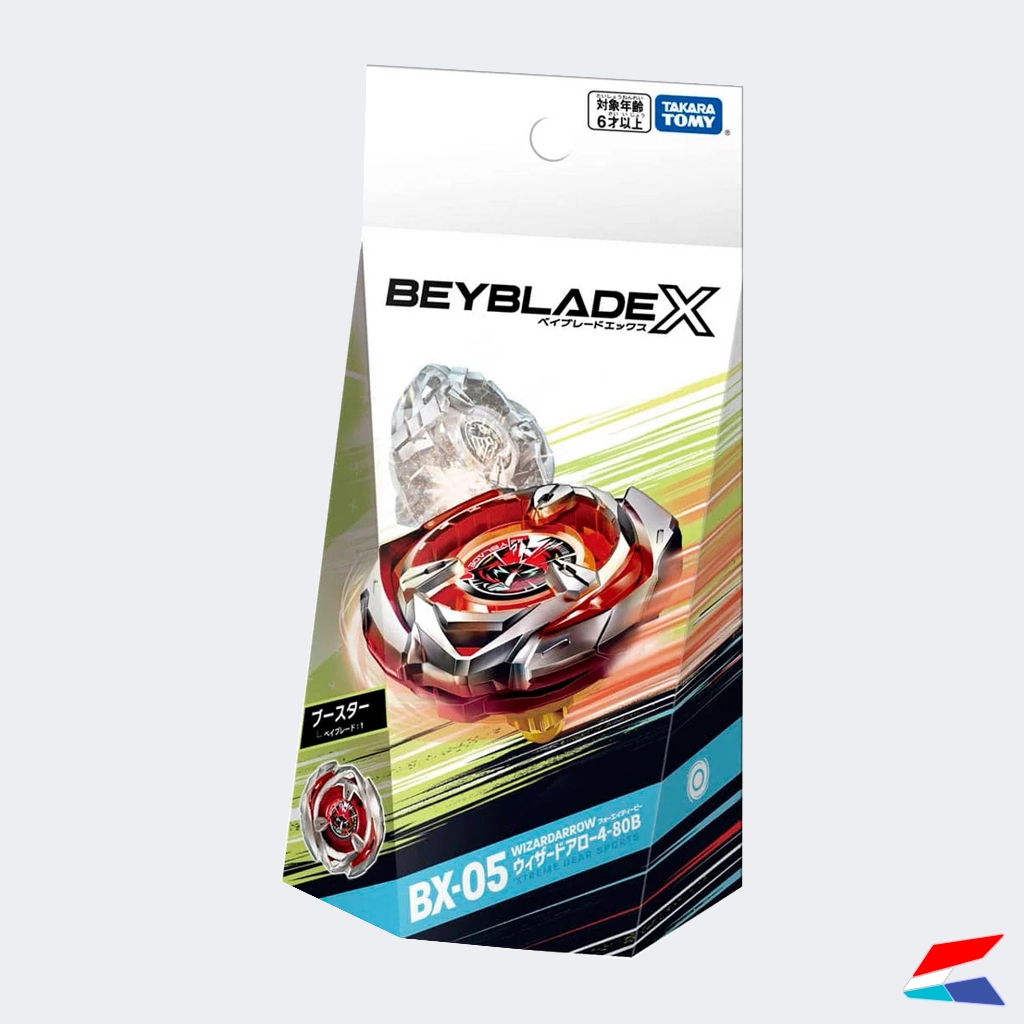 Takara tomy Beyblade X BX-05 Booster Wizard Arrow 4-80B ของแท้ | Shopee ...