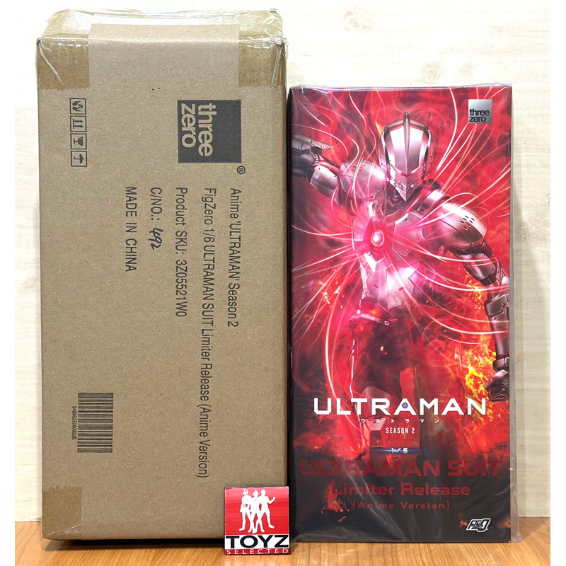 Threezero Fig Zero 1/6 Ultraman Suit Limiter Release Anime Ver ...