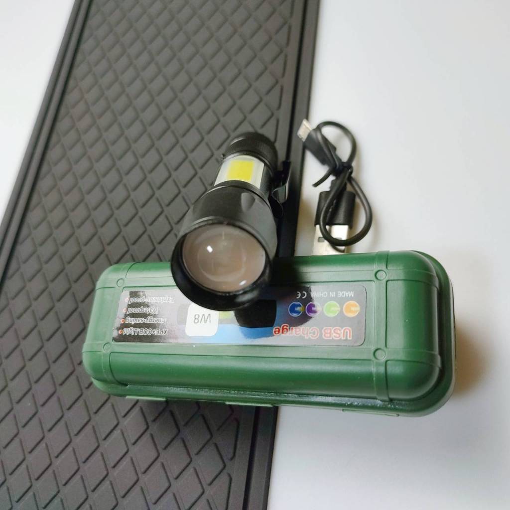 ไฟฉายพกพาขนาดกระทัดรัด(Ultra Fire Max-W8 38000W) | Shopee Thailand