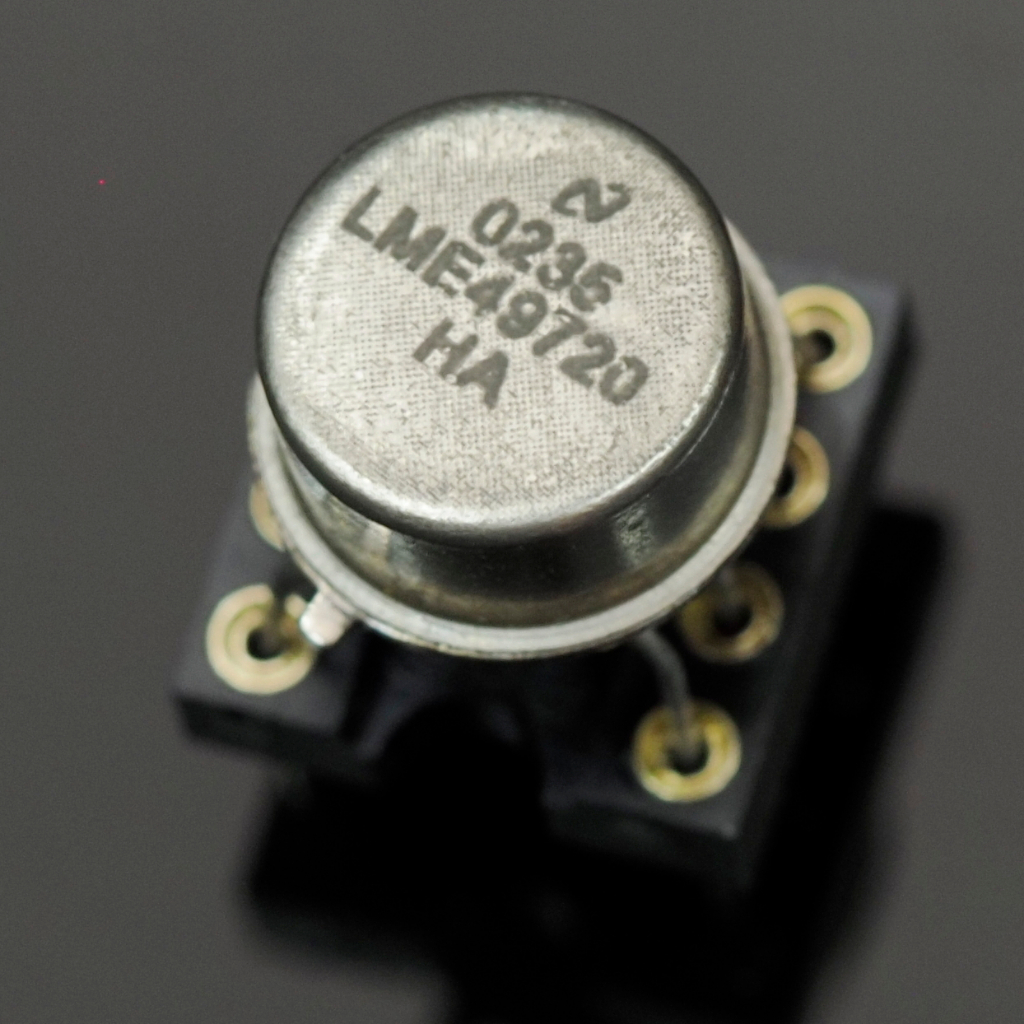 Dual OP-AMP ออปแอมป์ LME49720HA ตัวถังเหล็ก ผลิตที่ U.S.A ของแท้ พร้อม ...