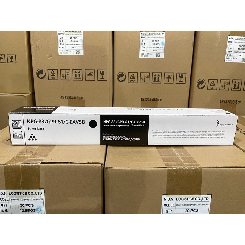 ตลับหมึกเทียบ CANON NPG-83/GPR-61/C-EXV58 ใช้สำหรับรุ่น C5840/C5850 ...