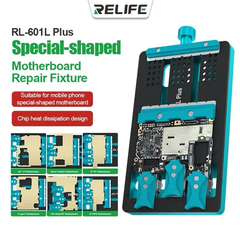 Relife RL-601L PLUS ตัวจับบอร์ด IC BGA เมนบอร์ดบอร์ดจิ๊กเครื่องมือซ่อม ... Relife RL-601L PLUS ตัวจับบอร์ด IC BGA เมนบอร์ดบอร์ดจิ๊กเครื่องมือซ่อม ...