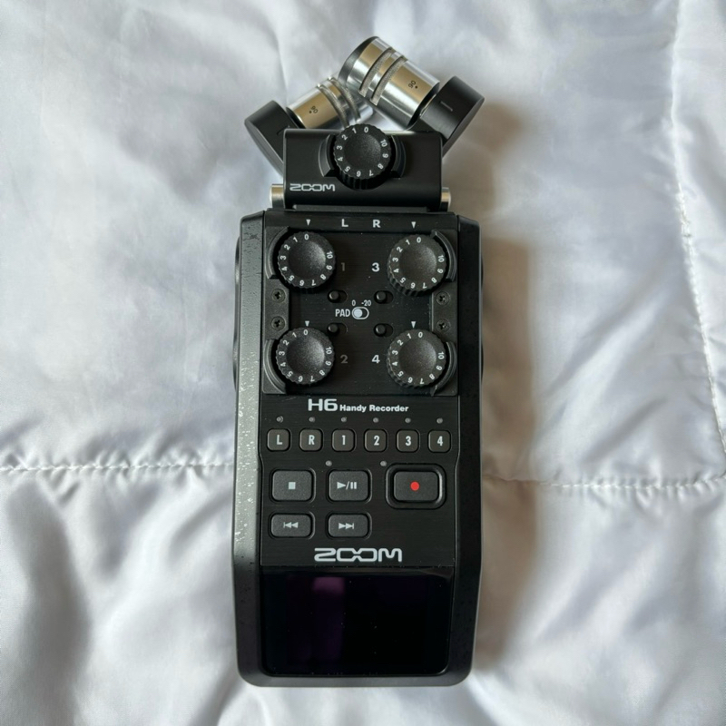 มือสอง Zoom H6 All Black 6-Track Portable Recorder (ใช้งานแค่ 3 ครั้ง ...