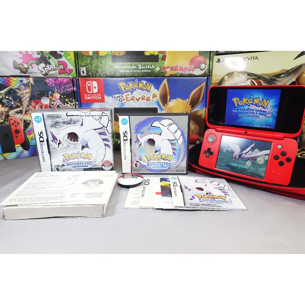 มือ 2 Pokemon Soul Silver with Pokewalker Full Box Set | Shopee Thailand