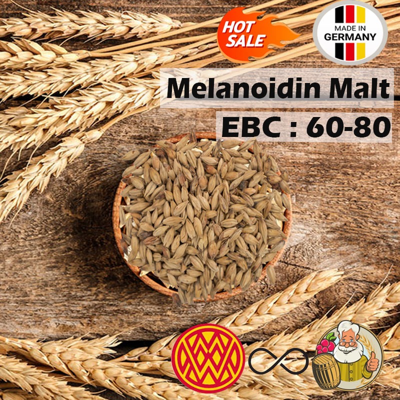เมลาโนดิน มอลต์ - Melanoidin Malt - Weyermann | Shopee Thailand