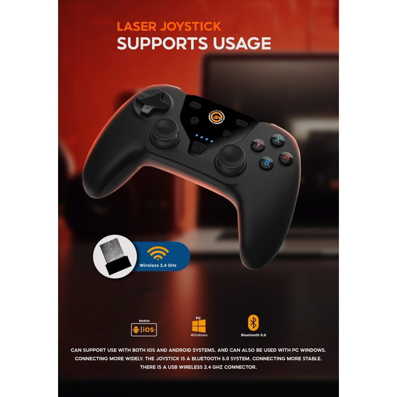 Neolution E-Sport Midas Gen 2 berserk laser PS3/PC Wired Gamepad ...