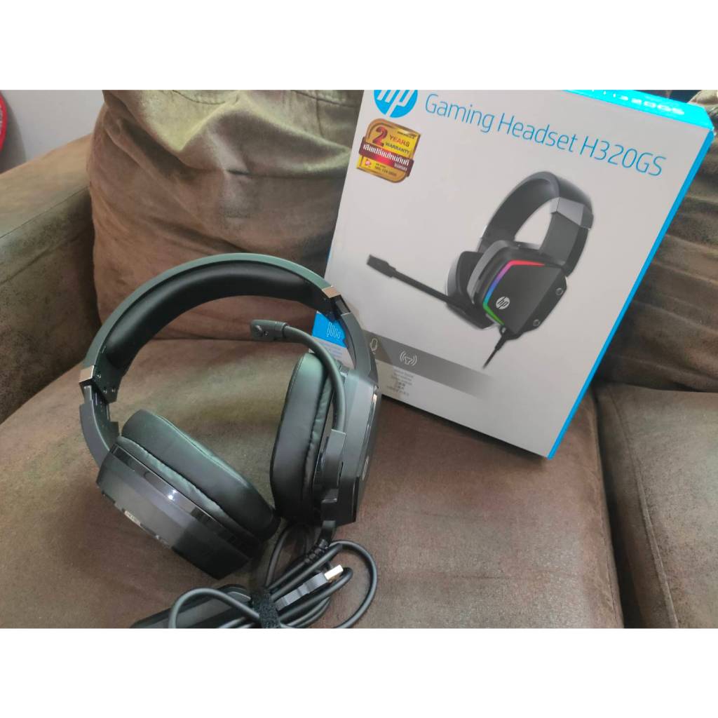 HP H320GS Headset Gaming หูฟังระบบเซอร์ราวด์ 7.1 | Shopee Thailand