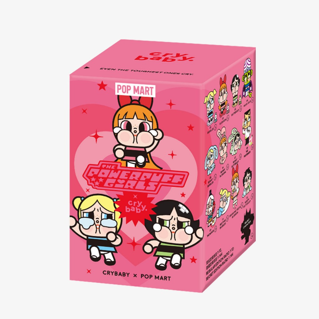 [สุ่ม] พร้อมส่ง กล่องสุ่ม Crybaby Powerpuff girls girl blind box ของแท้ ...