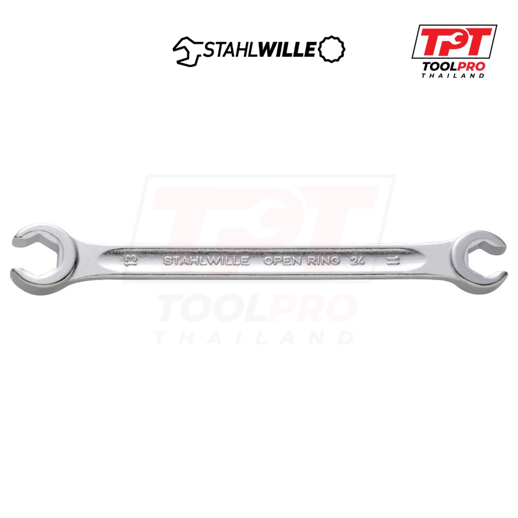 Stahlwille ประแจแหวนผ่า Open Ring 24, Double Ended Open Ring Spanner ...