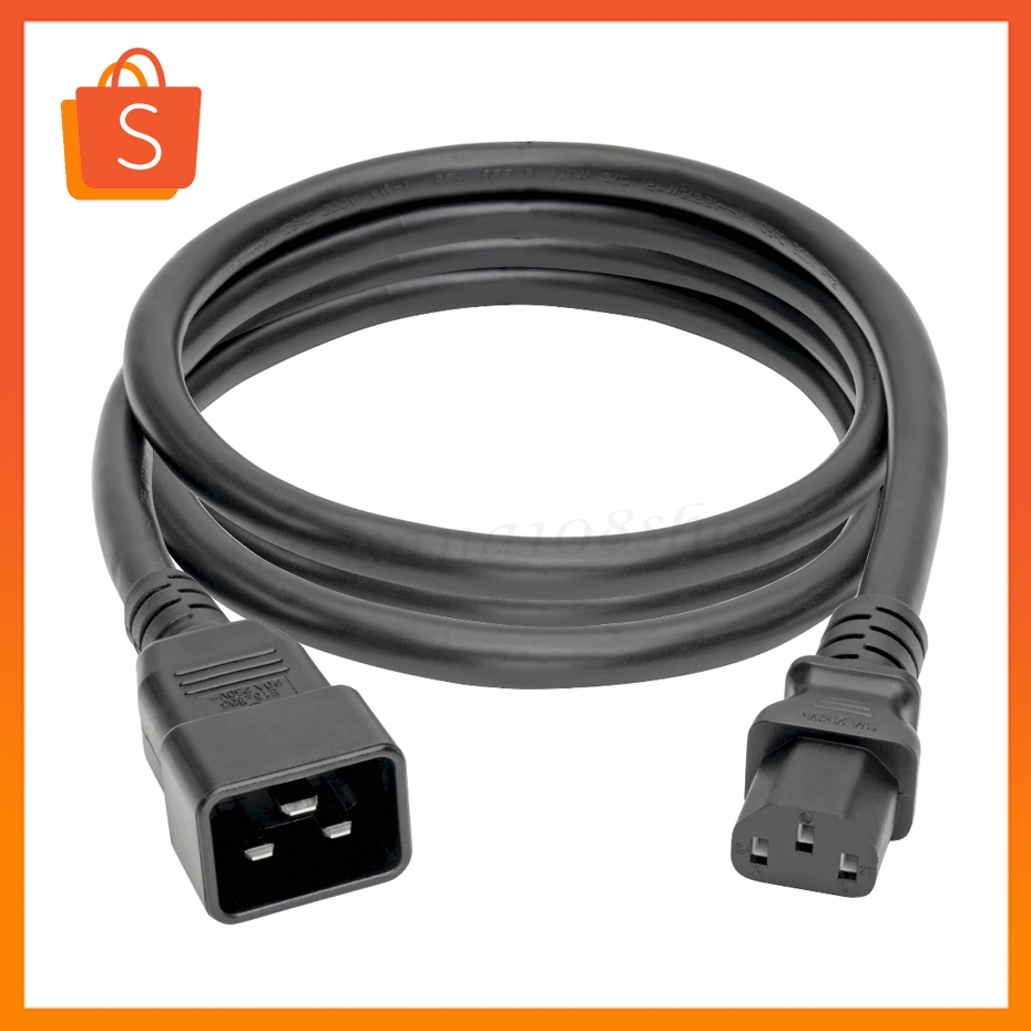 สาย IEC C20 to C13 UPS Extension Cables, PDU Distribution Power Cord 1 ...