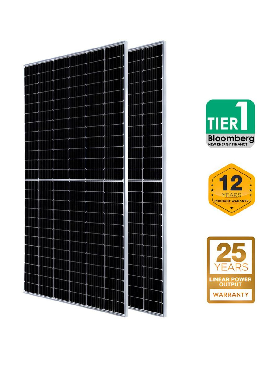 (จัดส่งฟรี) แผงโซล่าเซลล์ 550 Watt JA Solar รุ่น JAM72S30-550/MR ...