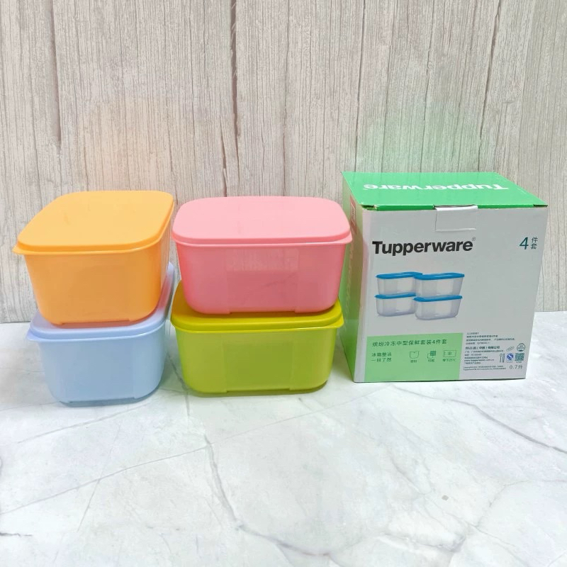 Tupperware ฟรีซเซอร์เมทเป็นสี ความจุ 700 ml (4) | Shopee Thailand