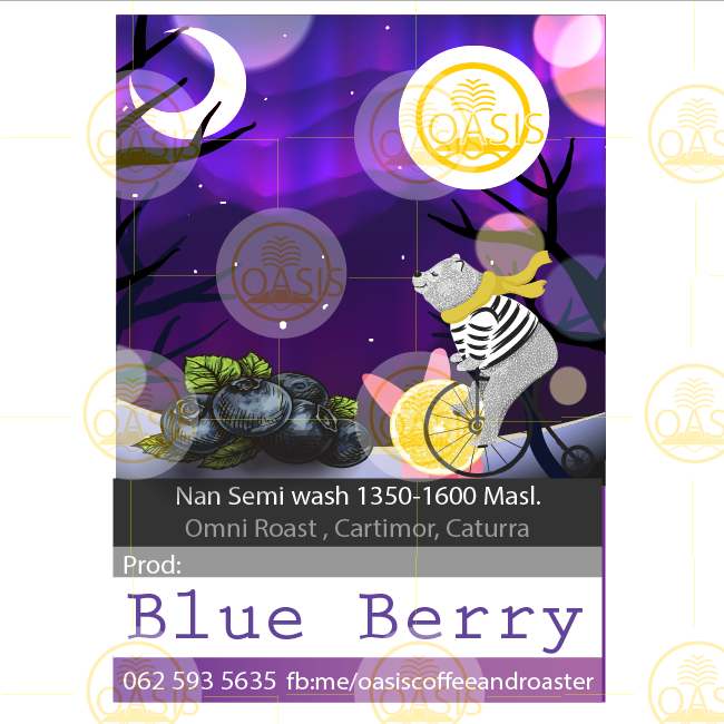 Oasis Coffee&Roaster Blue Berry Omni Roast | Shopee Thailand