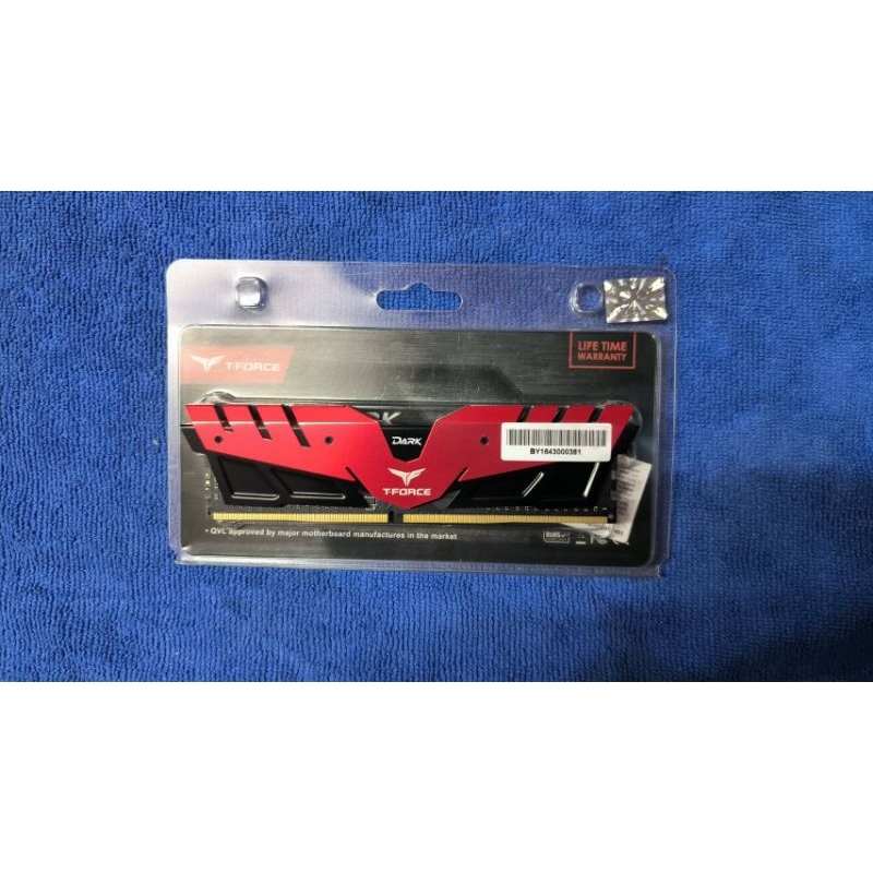 Team T-force DARK DDR4 DESKTOP MEMORY RED 8Gb/2400 มือสองสภาพดี ...