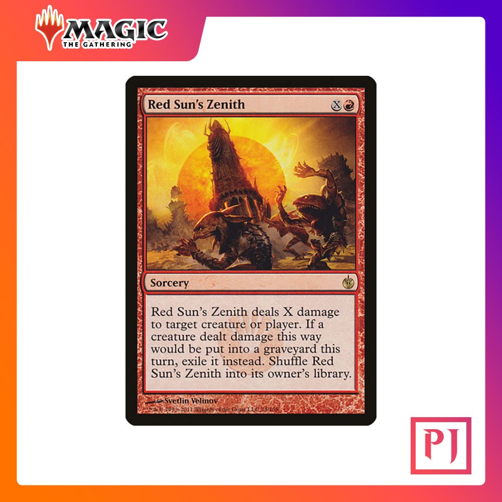 [MTG] Red Sun's Zenith [MBS] [RED] [RARE] [NORMAL] [ENG] (การ์ดเมจิค ...