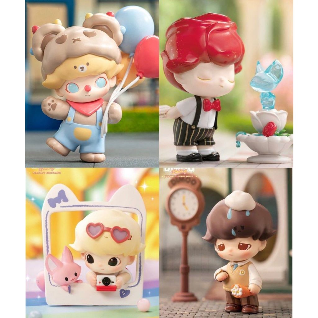 POP MART Dimoo - Dating Series ดีมู่ กล่องสุ่มของแท้แกะเช็คการ์ด ...